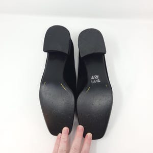 Vintage PM Collection Loafer / Black / Velvet / 1990s / Square Toe ...