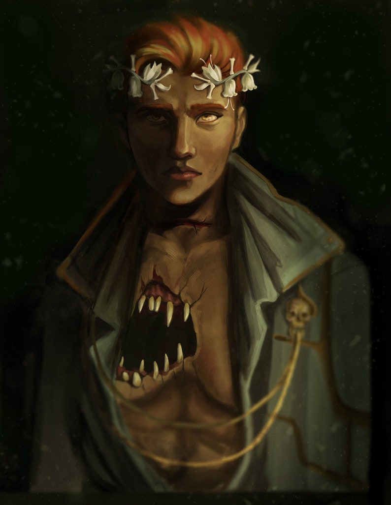 The Locked Tomb Print | Kiriona Gaia/gideon Nav - Etsy