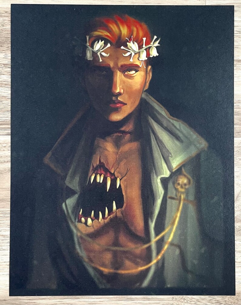 The Locked Tomb Print | Kiriona Gaia/gideon Nav - Etsy