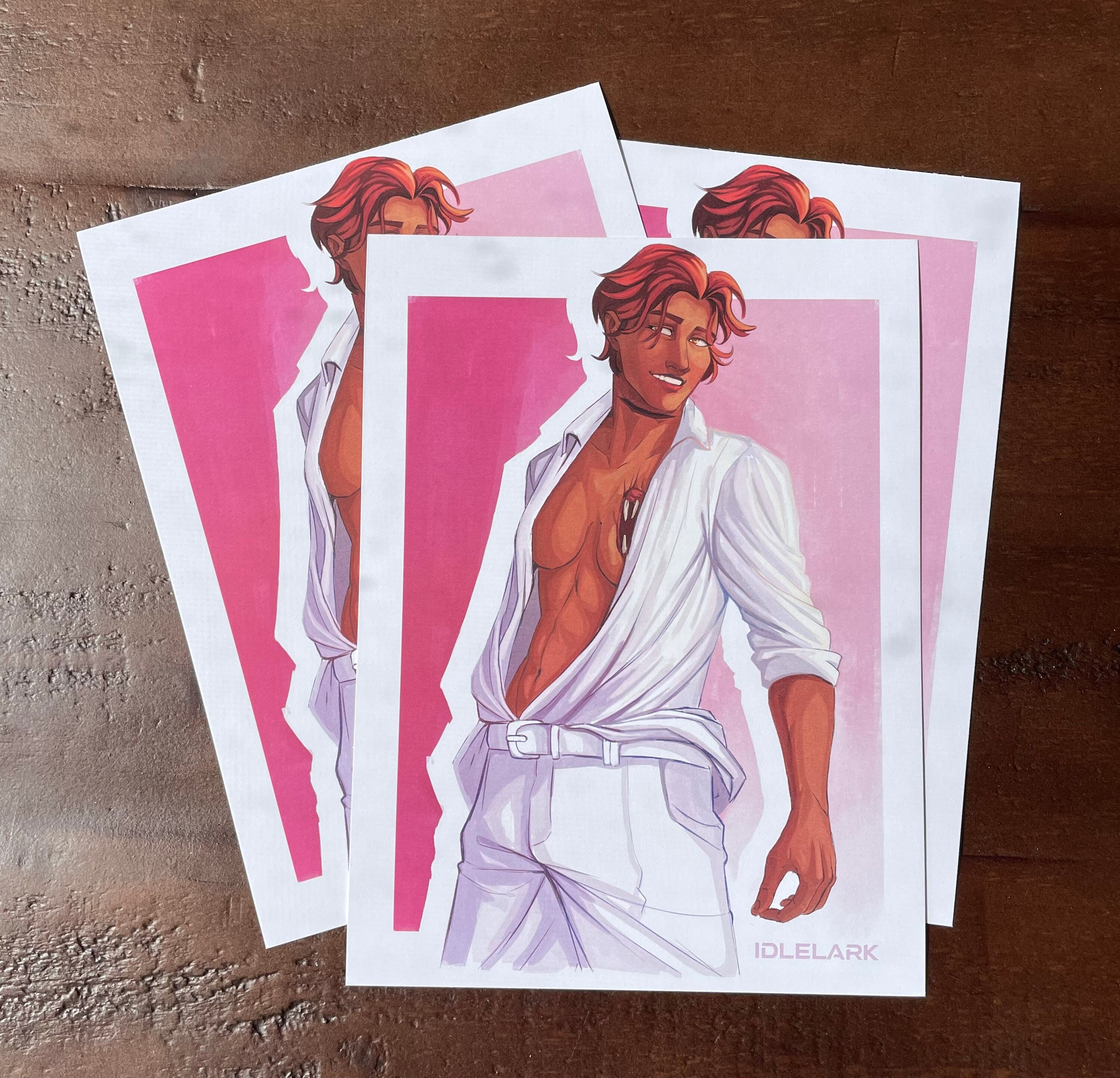 Kiriona Gaia Gideon Nav the Locked Tomb Fanart Print - Etsy