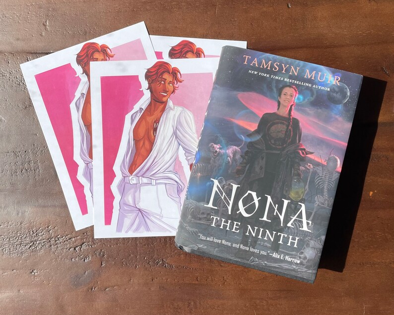Kiriona Gaia Gideon Nav the Locked Tomb Fanart Print - Etsy