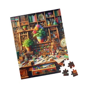 The Curious Collector's Roll Top Desk Jigsaw, Puzzle Challenge for ...