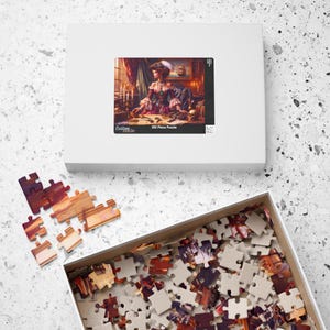 Pirate Jigsaw Puzzle- Lady Pirate "admiral Anne: Charting the Course ...