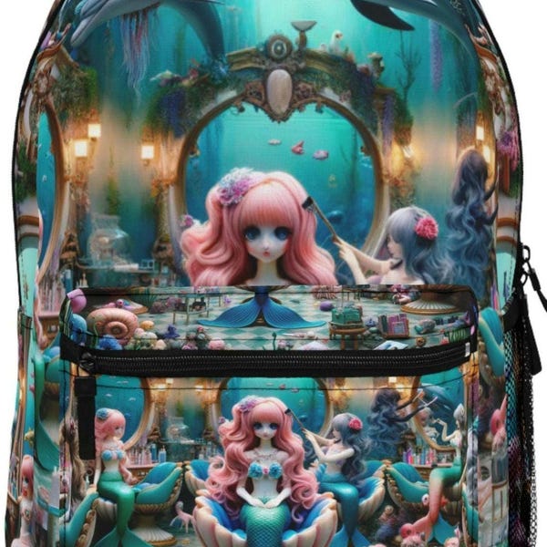 Mermaid Backpack - Etsy