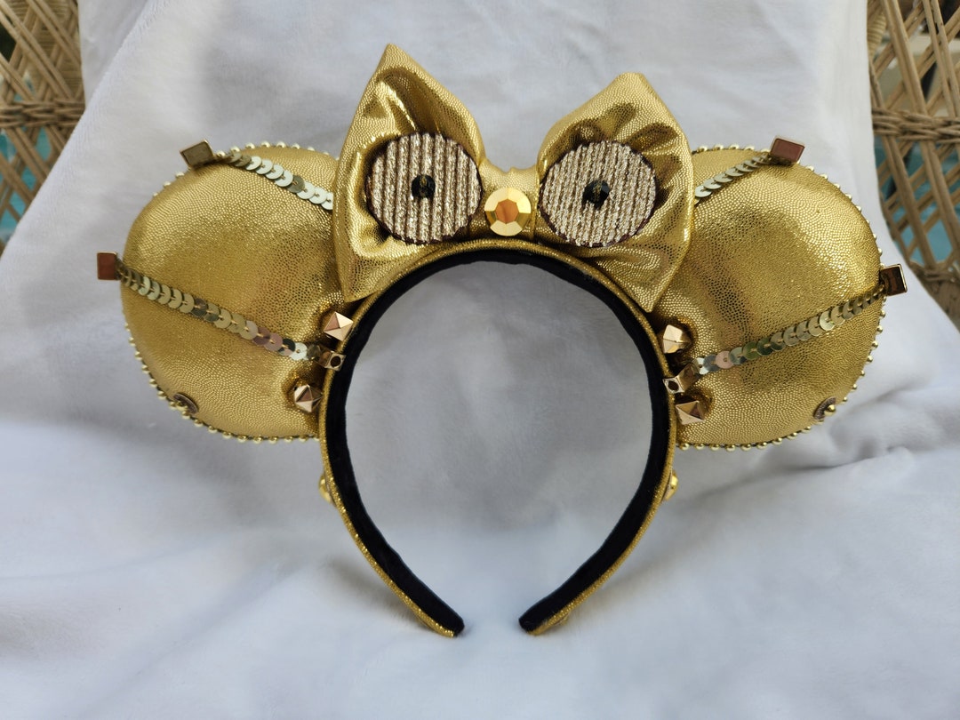 Golden Droid-galactic Ambassador Ears Headband Galactic Battles Edition ...