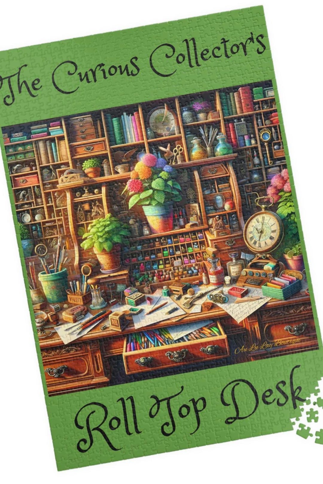 The Curious Collector's Roll Top Desk Jigsaw, Puzzle Challenge for ...