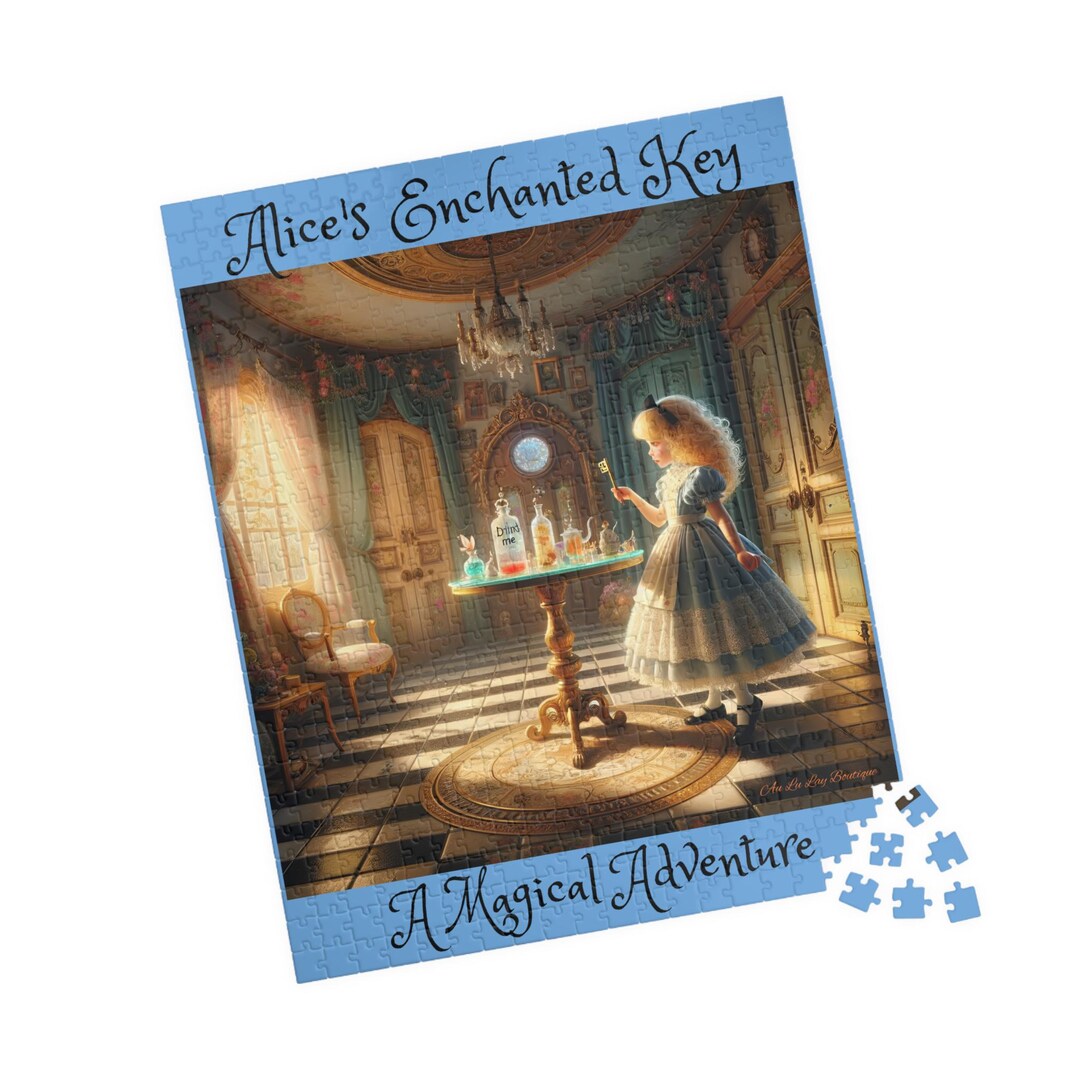 Alisa Jigsaw Puzzle, Enchanted Key Theme, 110-1014 Piece Puzzle, Family ...