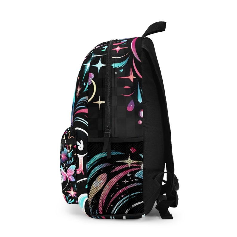 Theme Park 'living the Magic' Backpack Castle Design, Whimsical Gift ...