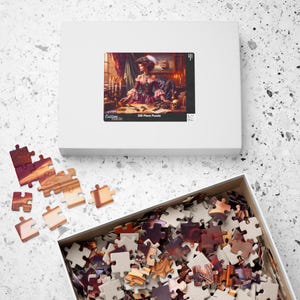 Pirate Jigsaw Puzzle- Lady Pirate "admiral Anne: Charting the Course ...