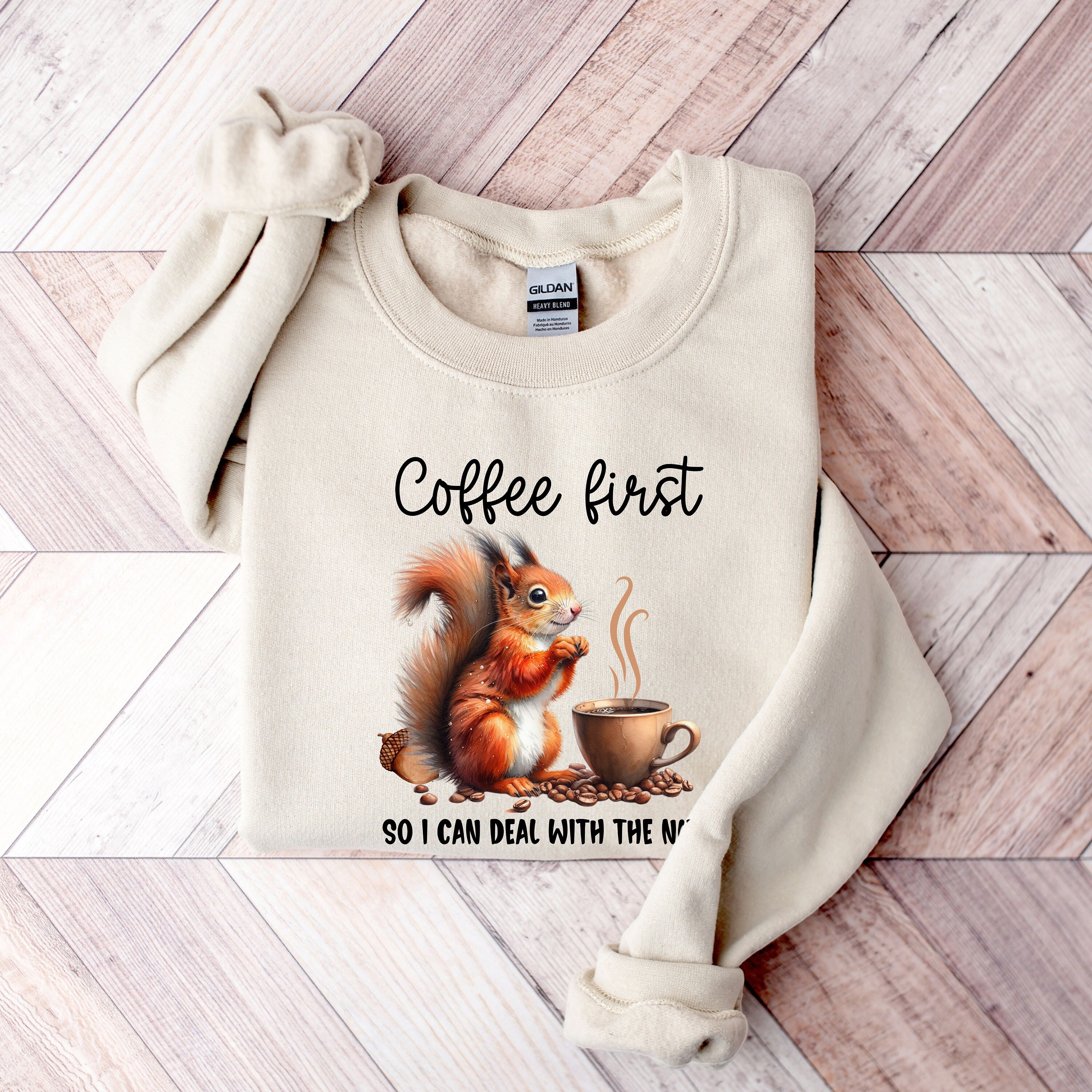 Squirrel Gifts Squirrel Shirt Squirrel Lovers Sweatshirt Squirrel Mom ...