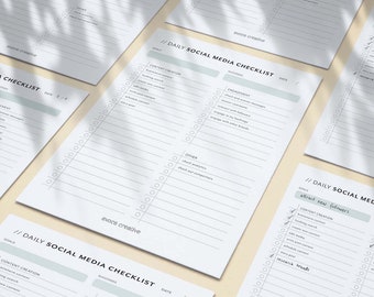 Content Creation Checklist - Etsy