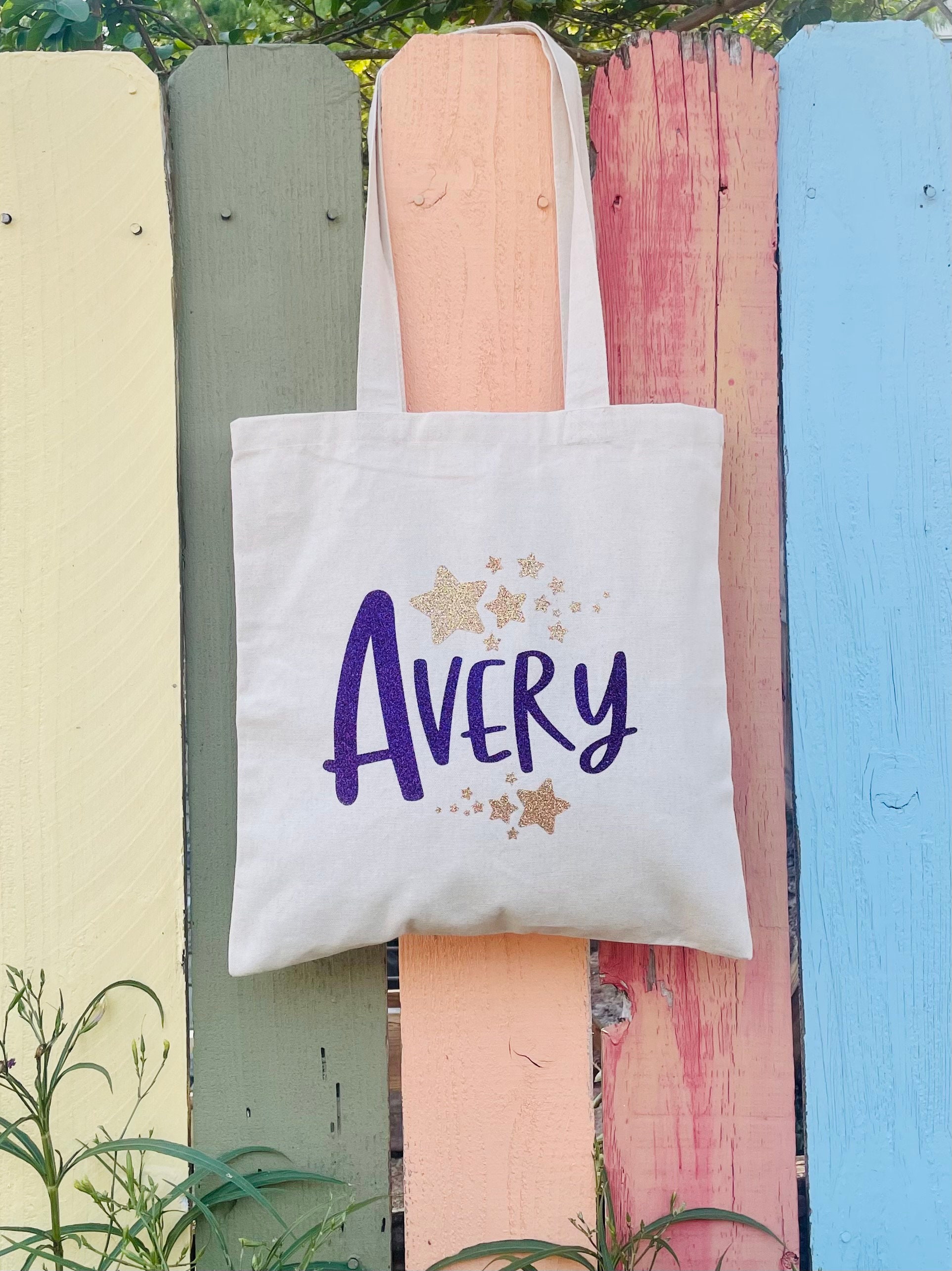 Personalized Girls Tote Bag Personalized Kids Tote Bag - Etsy
