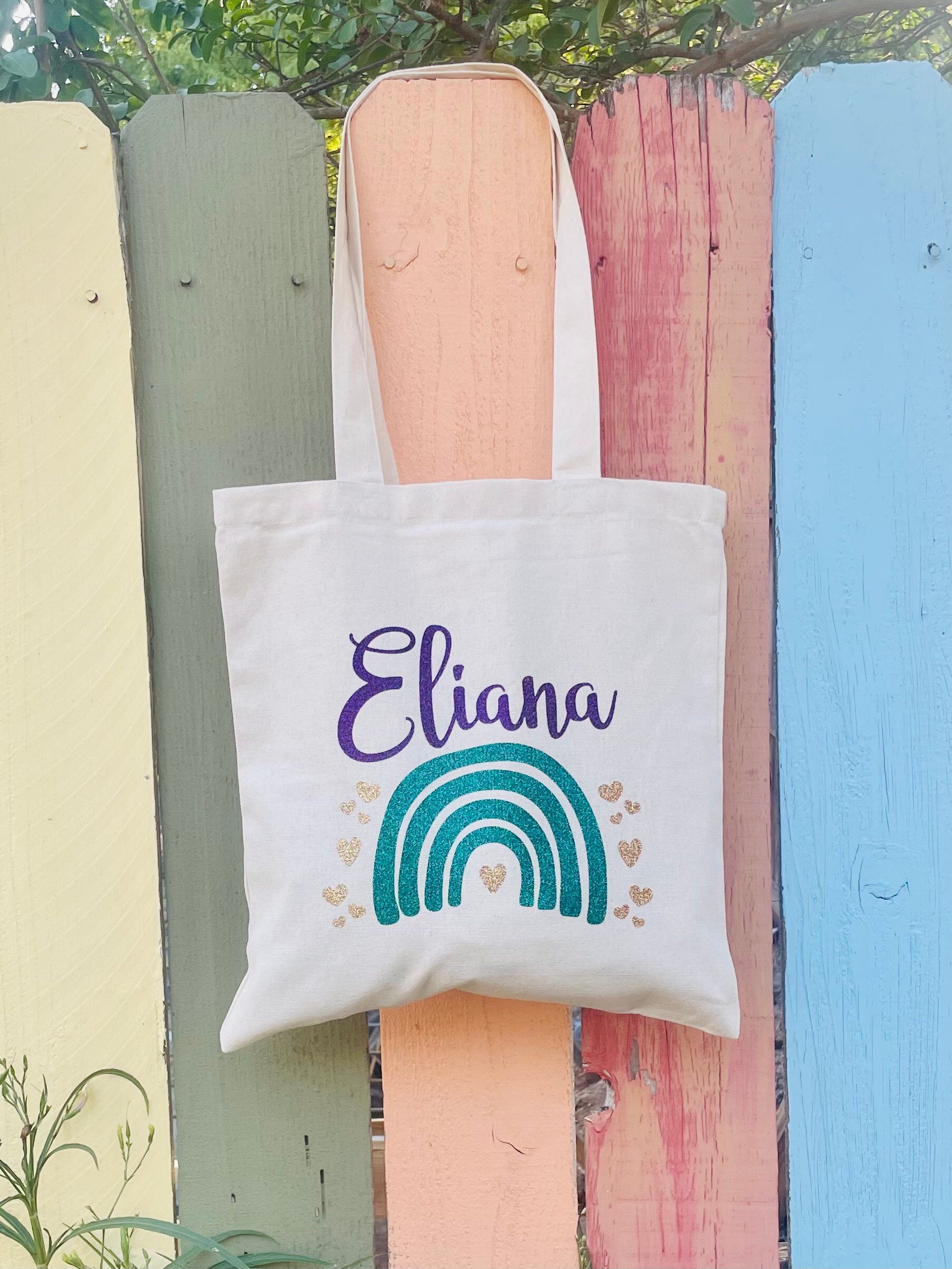 Personalized Girls Tote Bag Personalized Kids Tote Bag - Etsy