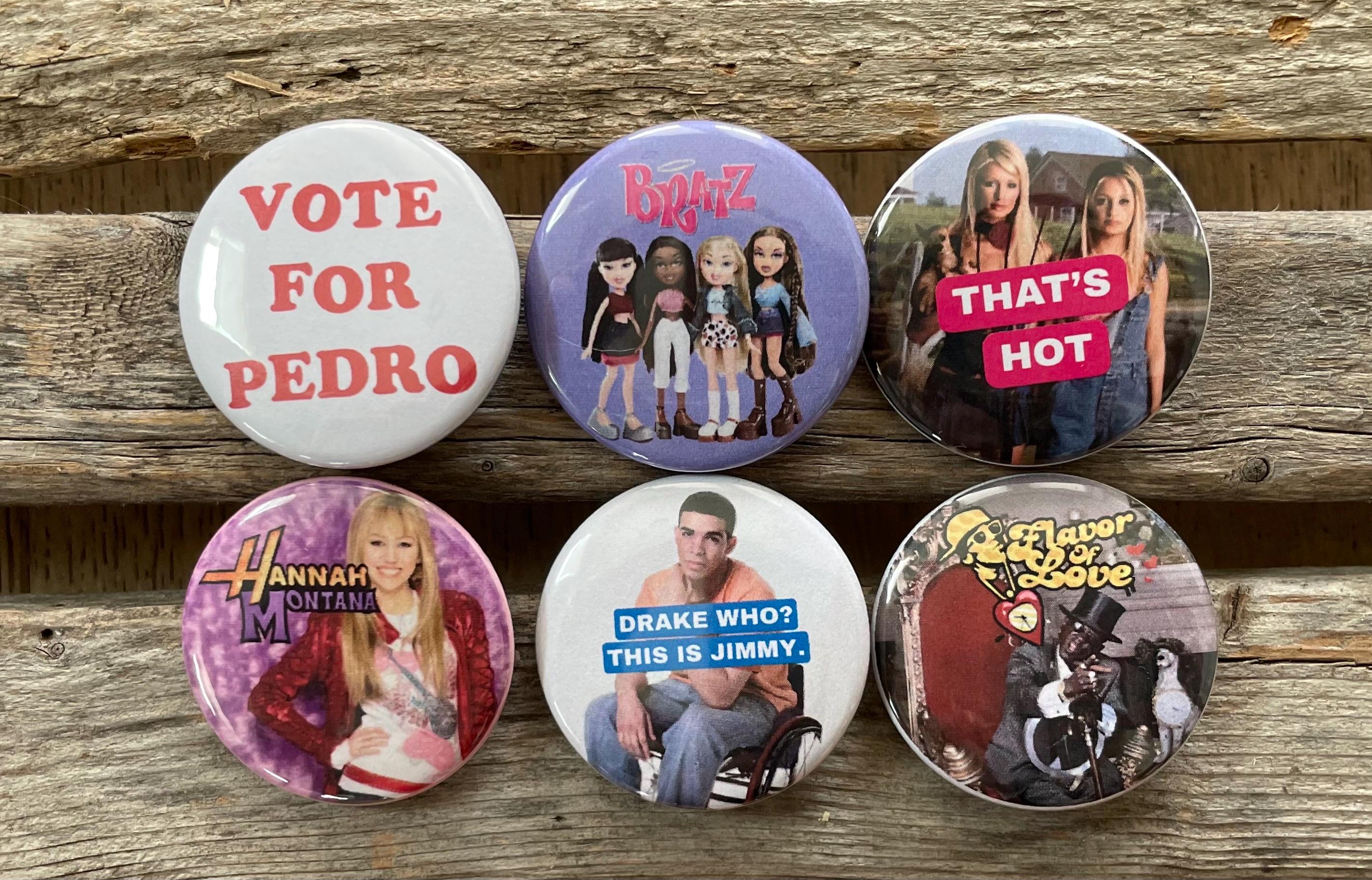 2000s Buttons or Magnets: 2000s Party Favors - Etsy