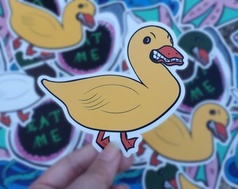 Angry Rubber Duck - Etsy