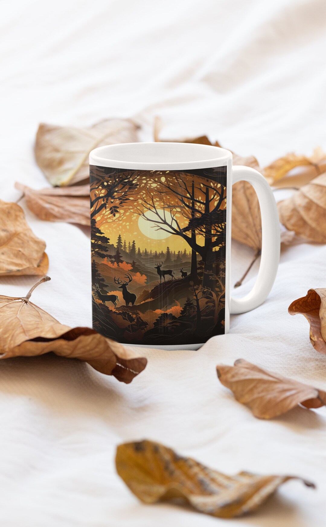 3D Forest Mug,forest Mug,forest Cup,3d Coffee Mug, Ceramic Coffee Cup ...
