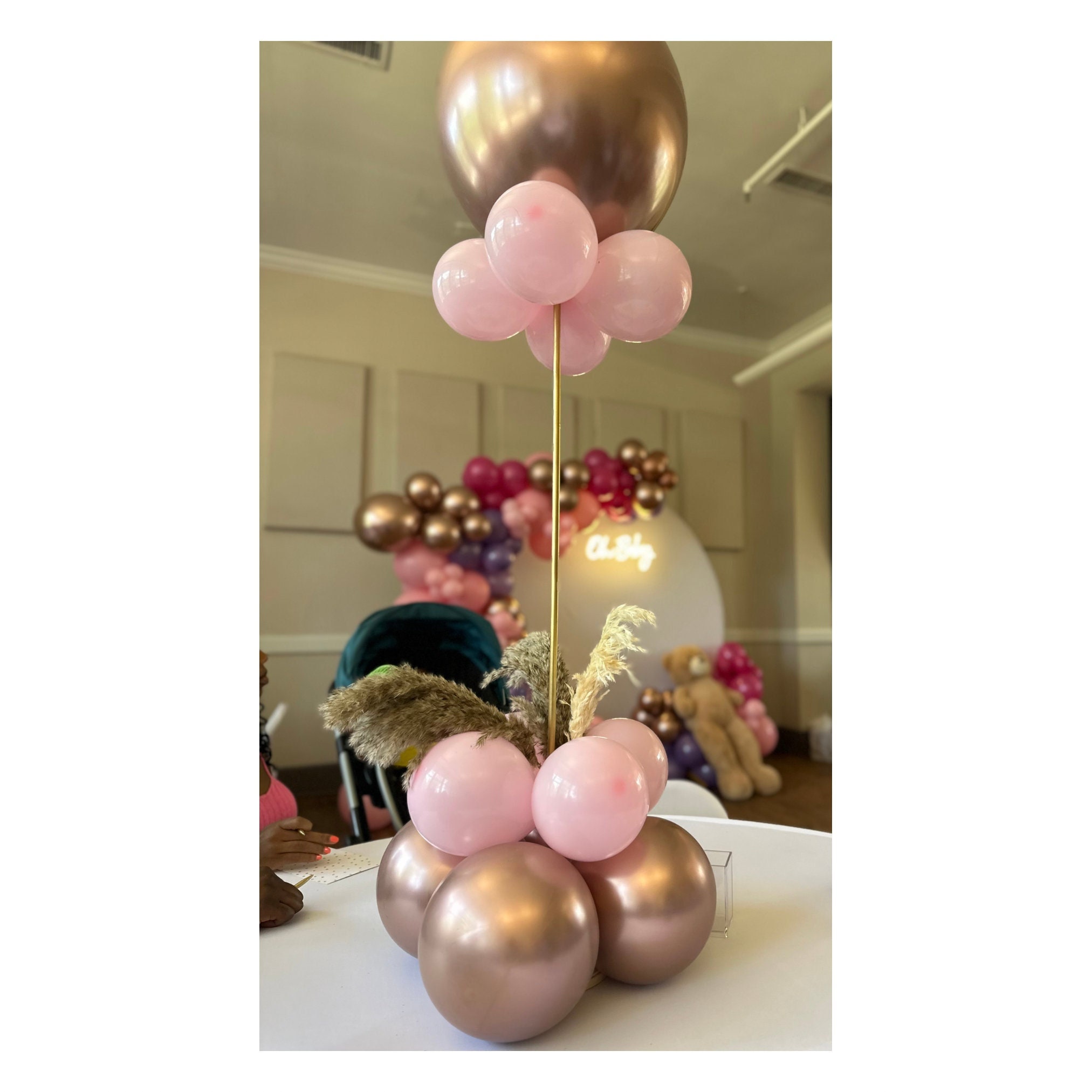 Centros De Mesa Con Globos De Invierno Crea El Centro De Mesa Perfecto