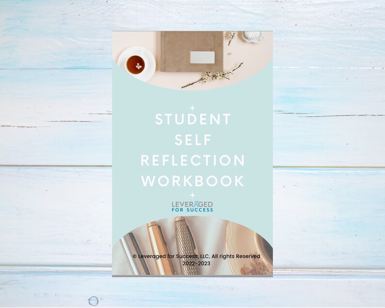 Student Self Reflection Workbook - Etsy