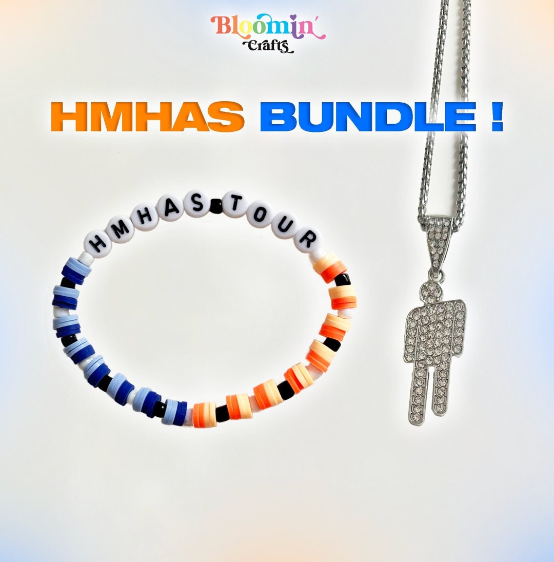 HMHAS BUNDLE Billie Silver Blohsh Necklace & Hit Me Hard and Soft Tour ...
