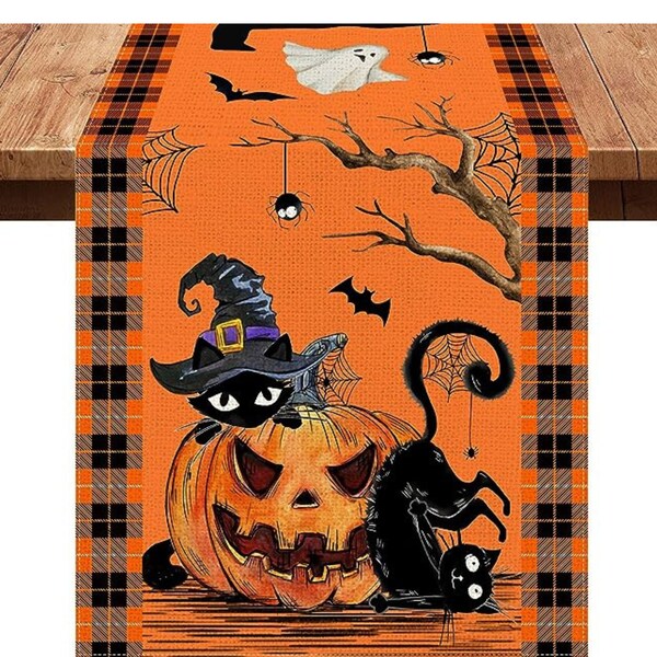 Halloween Table Runner Patterns - Etsy