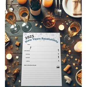 New Years Resolutions 2025 - Etsy