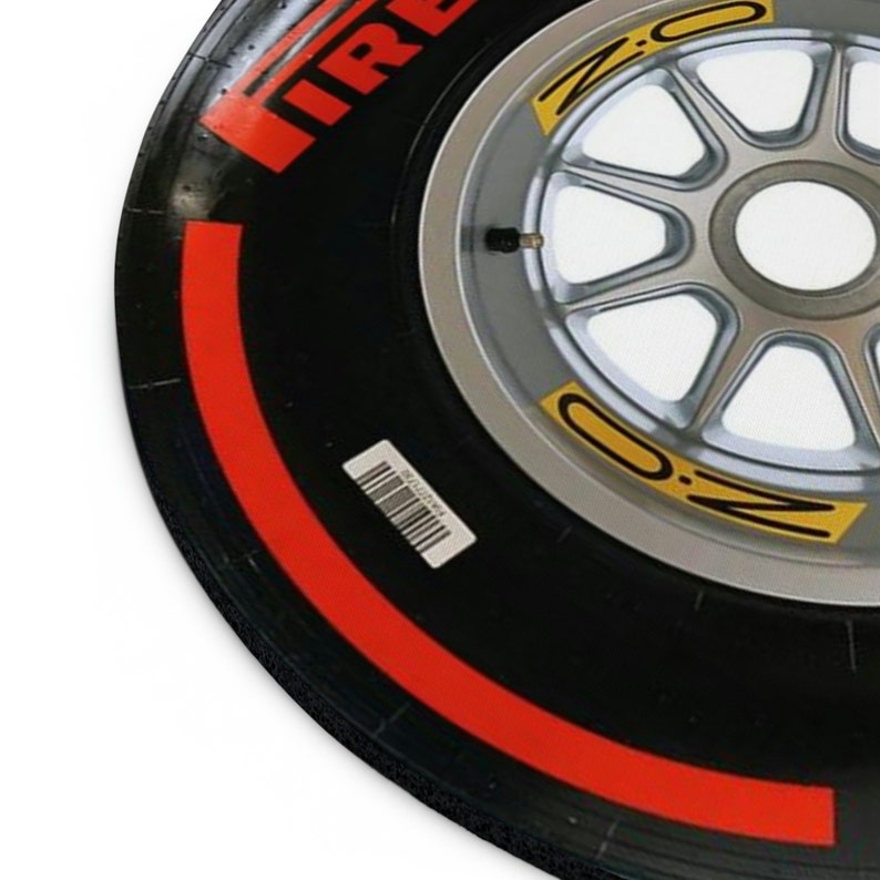 Formula 1 Soft Compound Tyre Mouse Pad - Etsy