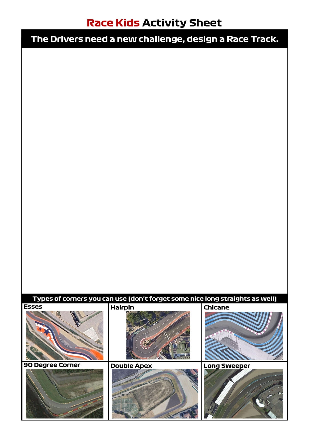 Kids Formula 1 Activity Pack - Etsy