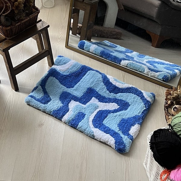 Abstract Rug - Etsy
