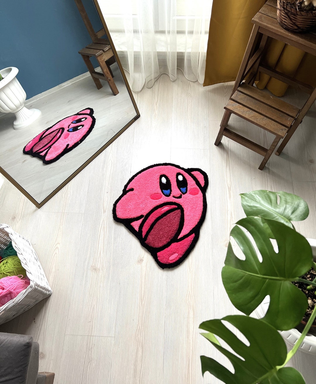 Pink Cute Tufted Rug Custom Rug - Etsy