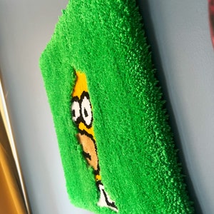Simpson Homer 3D Tufting Rug Cartoon Tufted Rug Handmade Rug - Etsy