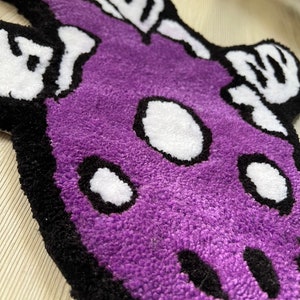 Koi Yin Yang Fish Rug Custom Asian Tufted Rug Fluffy & Soft Tufting - Etsy