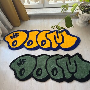 MF Doom Tufted Rug Custom Rug Handmade Rug - Etsy