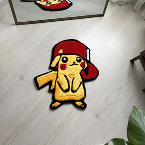 Yellow Cute Character Tufted Rug Custom Rug %100 Handmade - Etsy