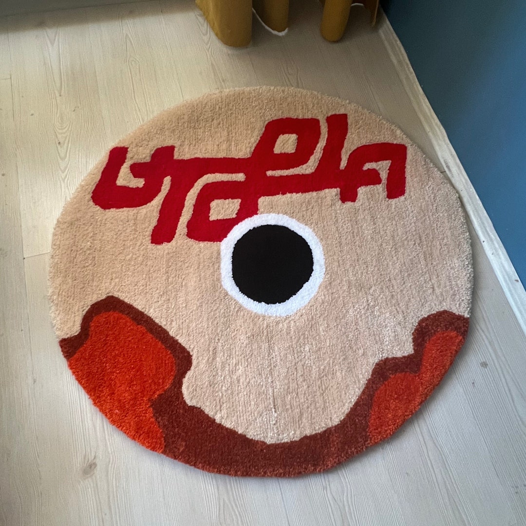 Utopia Cd Tufted Rug Travis Scott Music Flufy Rug Custom Tufted Rug ...