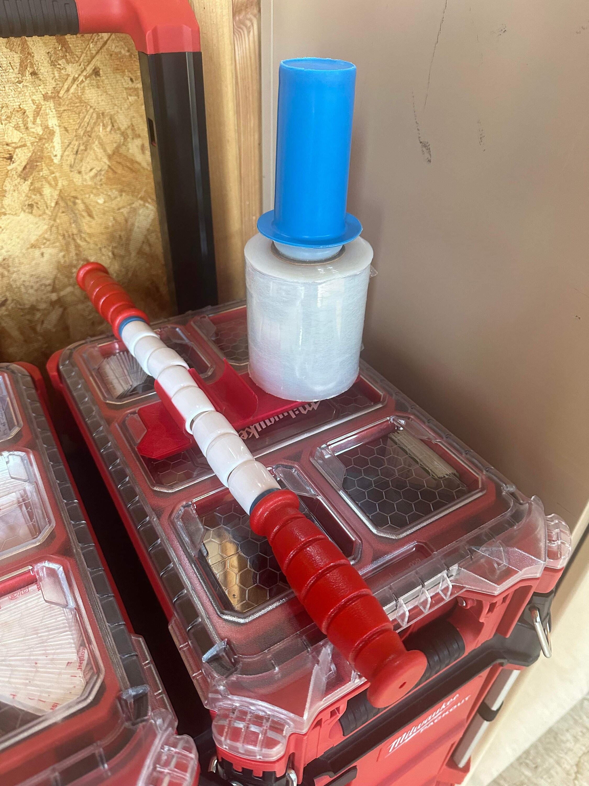 Milwaukee Packout Double Vertical Stick Roller Clip .stl - Etsy