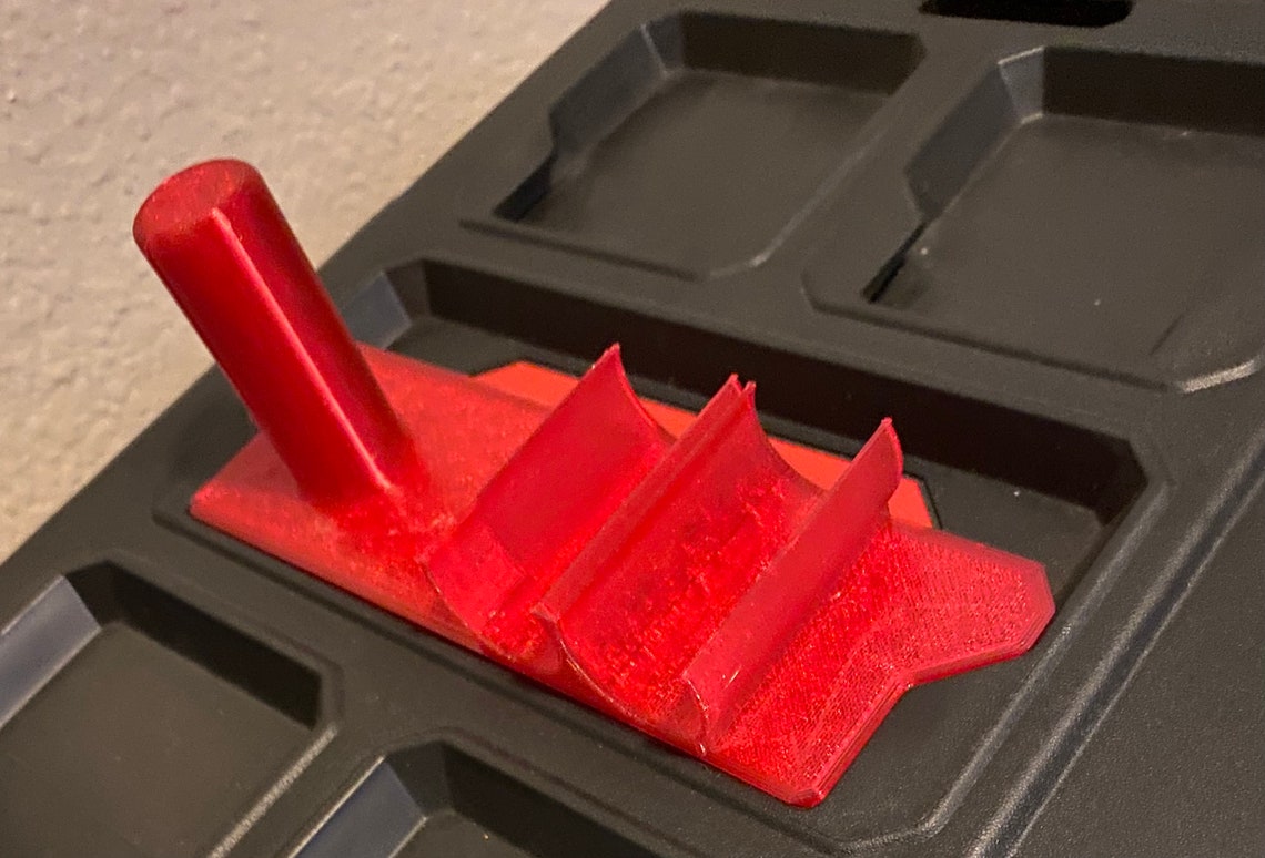 Milwaukee Packout Double Vertical Stick Roller Clip .stl - Etsy