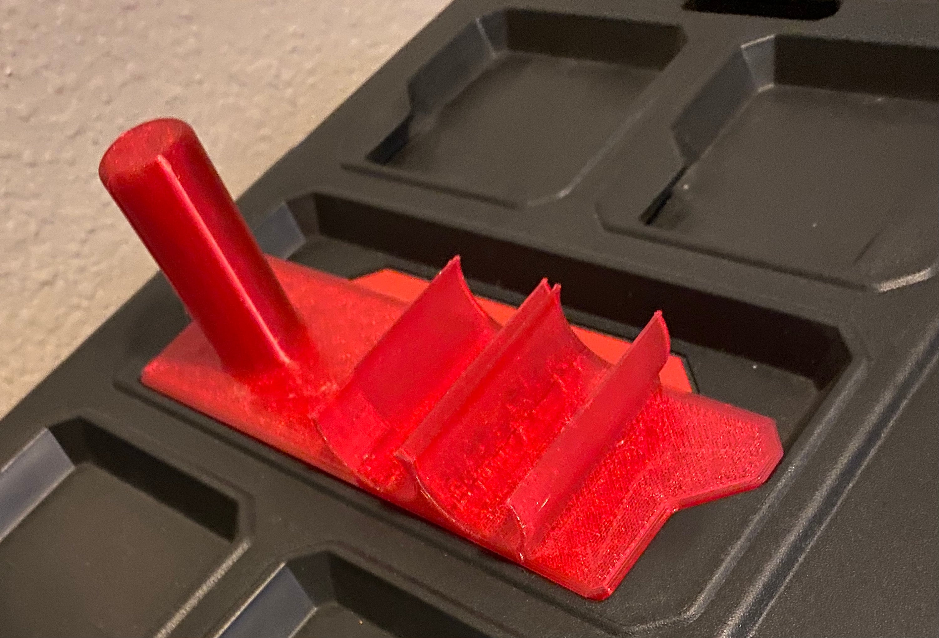 Milwaukee Packout Double Vertical Stick Roller Clip .stl - Etsy