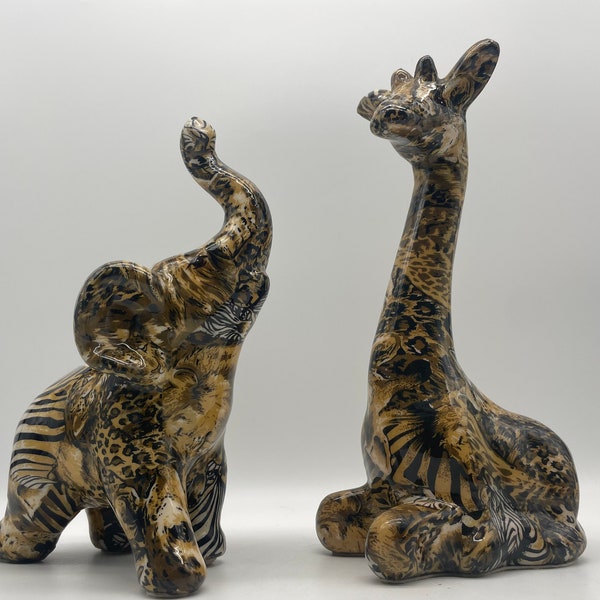 Patchwork Figurines - Etsy