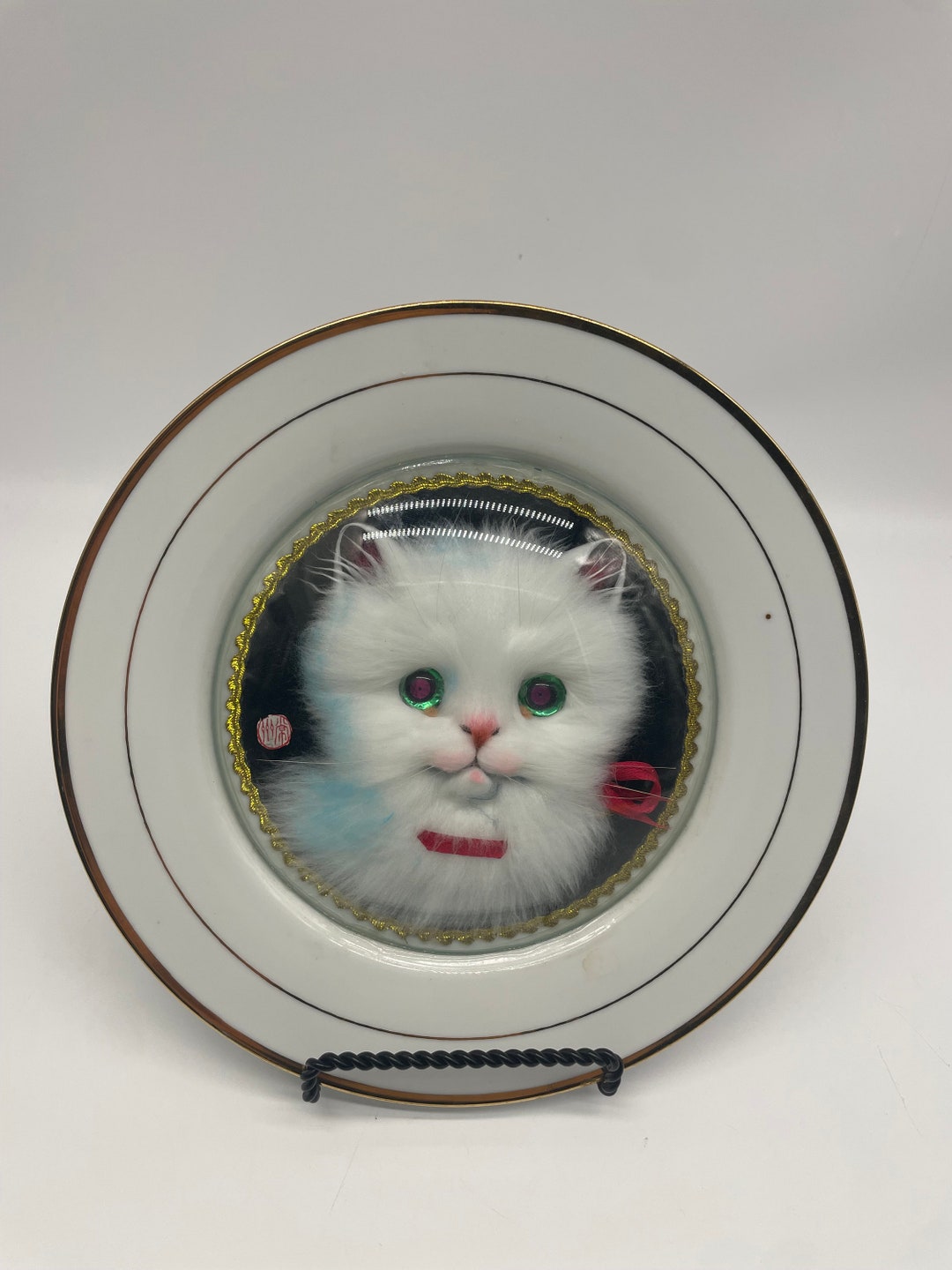Cat Plate - Etsy