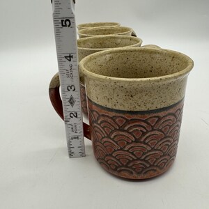 Vintage Holt Howard Stoneware Mug Set - Etsy