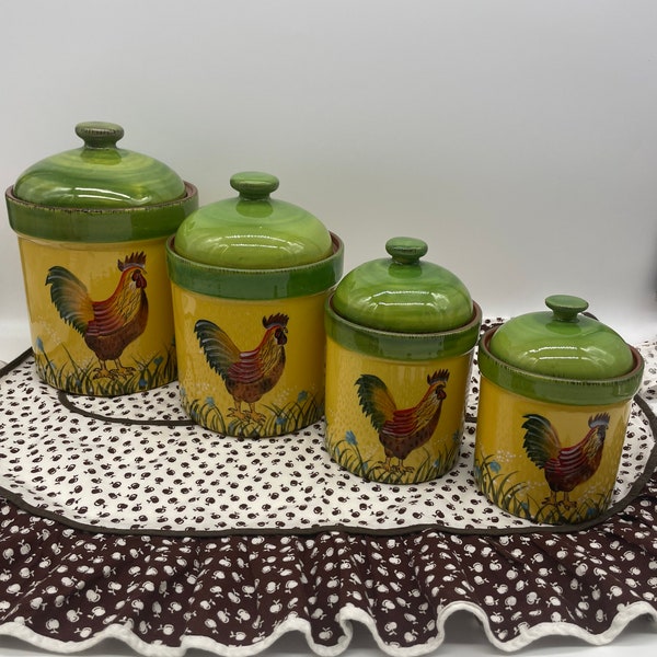 Animal Canister Set - Etsy