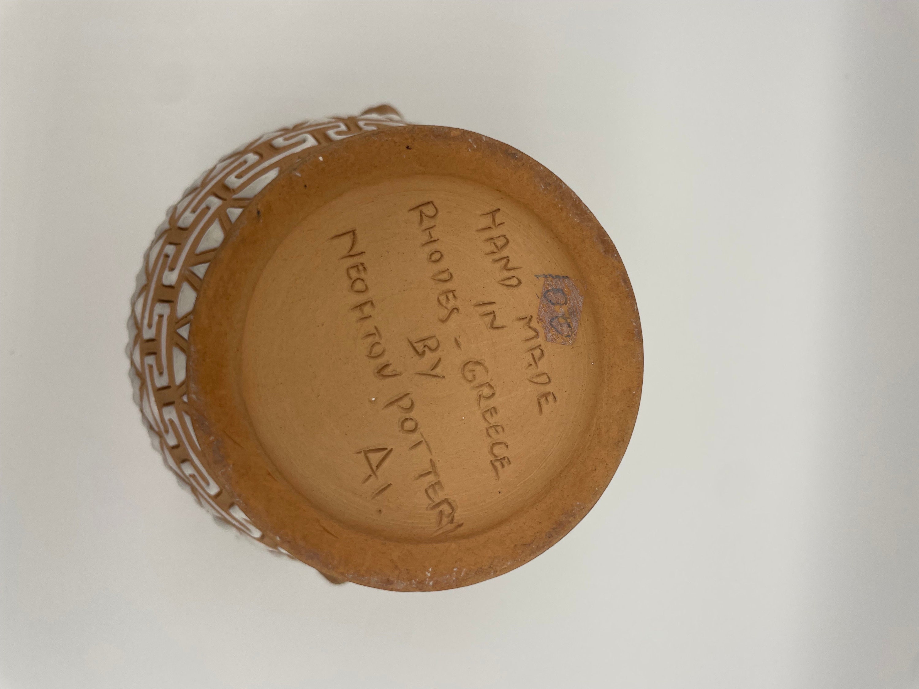 Vintage Signed Neofitu Pottery - Etsy