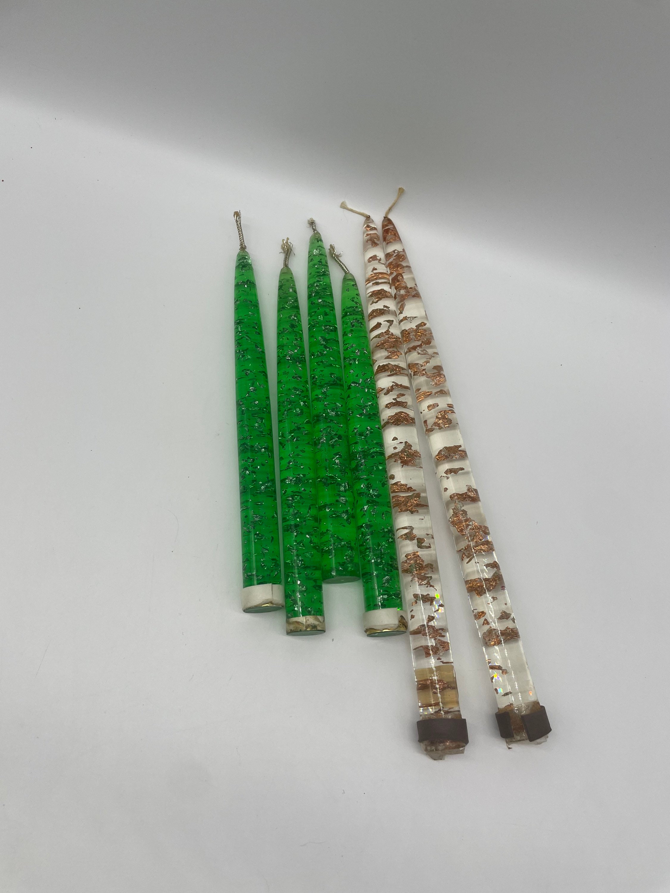 Vintage Lucite Candles - Etsy