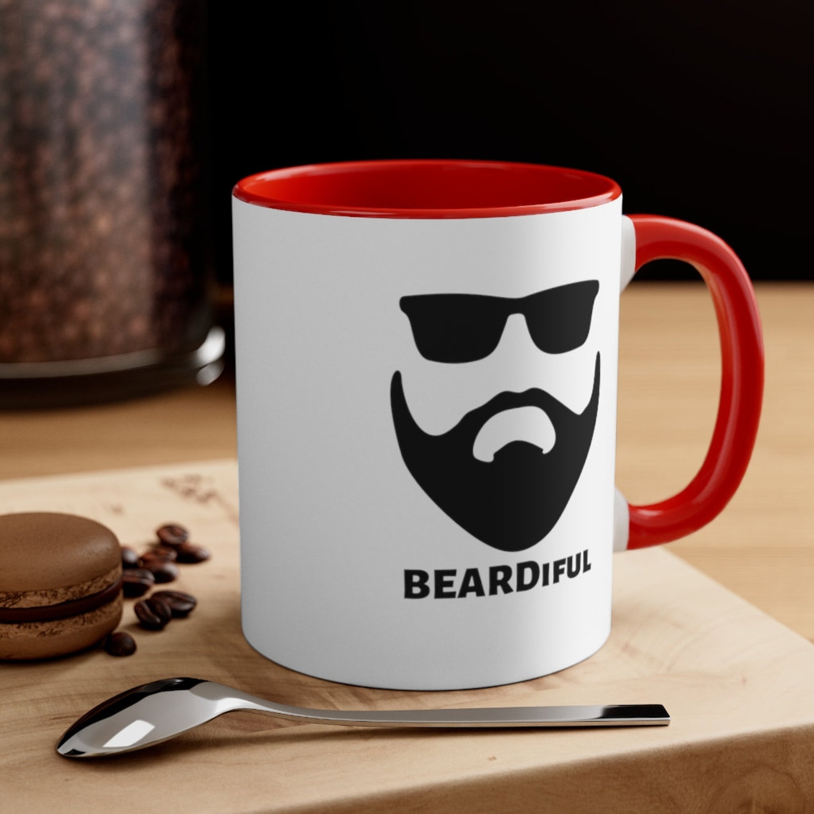 Manly Mug Manly Coffee Mug Coffee Mugs for Him Beard Coffee - Etsy