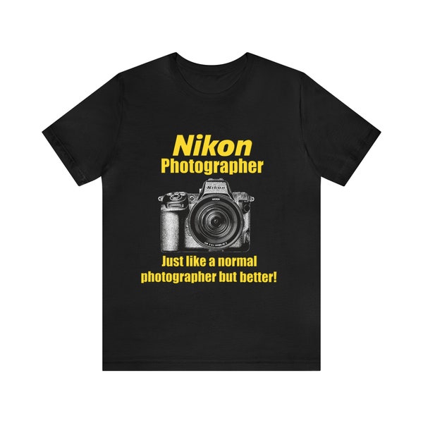 Nikon Camera Tee Shirt - Etsy