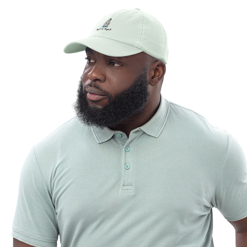 Embroidered, High Quality, Pastel Baseball Cap With "fight or Flight ...