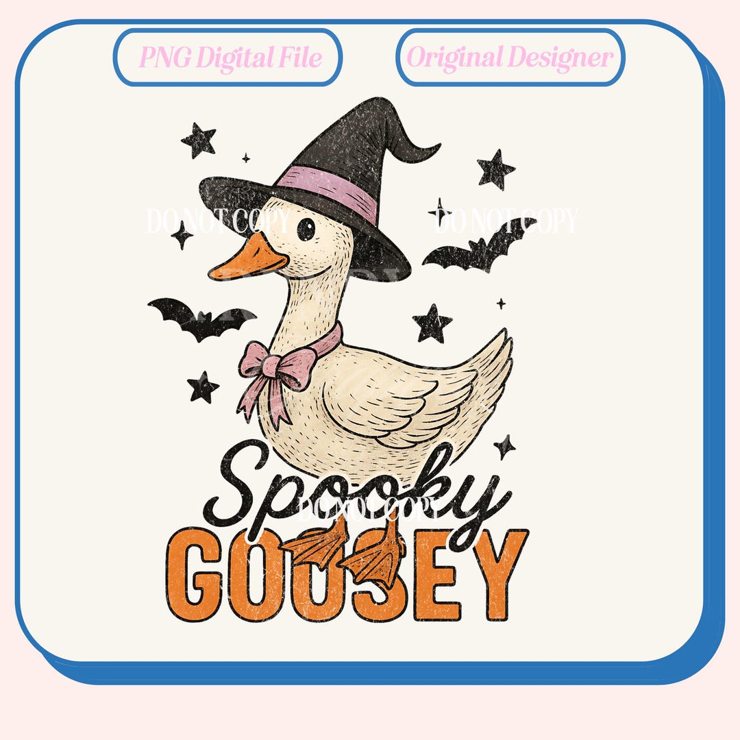 Halloween Png, Spooky Goosey,halloween Goose,goose Png,honkus Ponkus ...