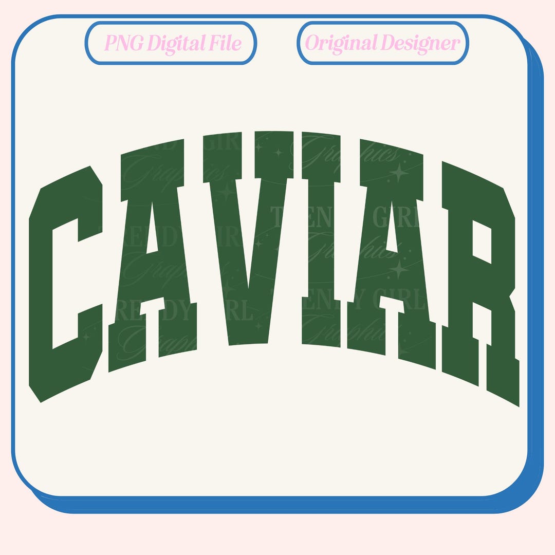 Caviar Varsity,trendy Png,caviar Png,oyster Png,aesthetic Png,cocktail ...