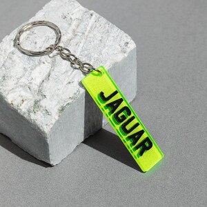 Custom Licence Plate Keychain, Personalised Number Plate Keychain, Mini ...