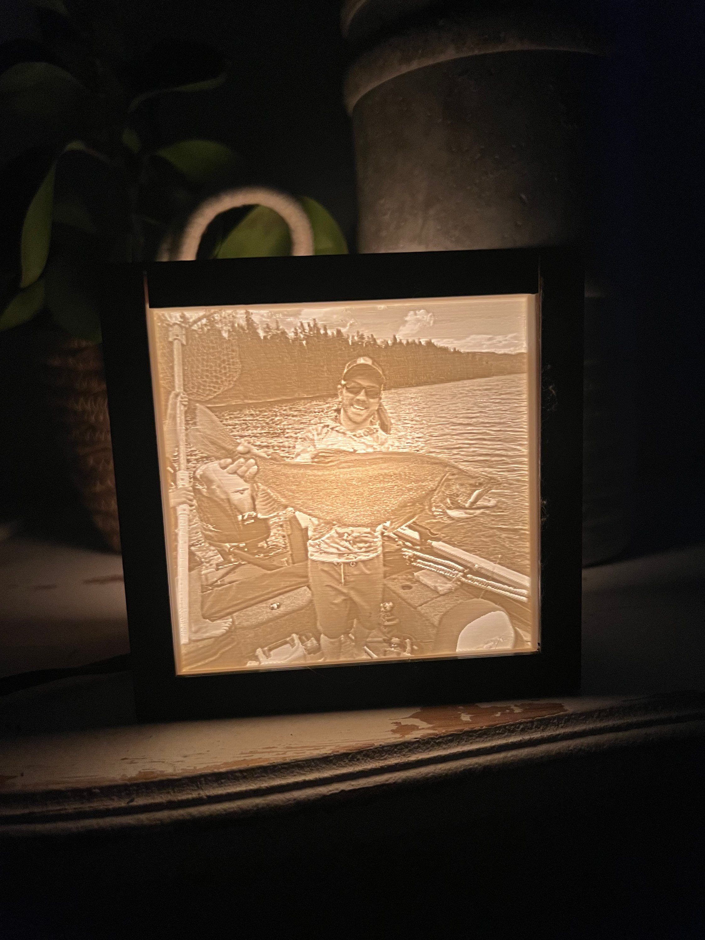 Custom 3D Print Lithophane Light Box - Etsy